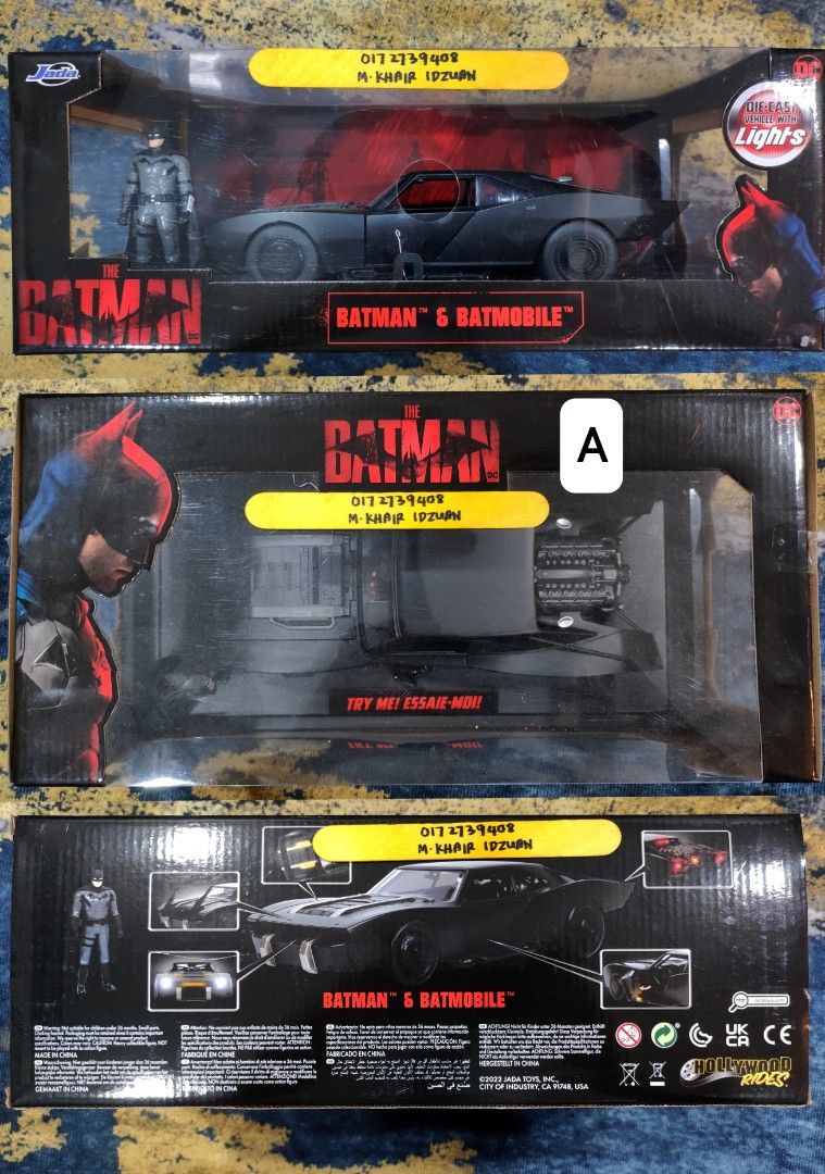 Batman Merchandise x5, Hobbies & Toys, Toys & Games on Carousell
