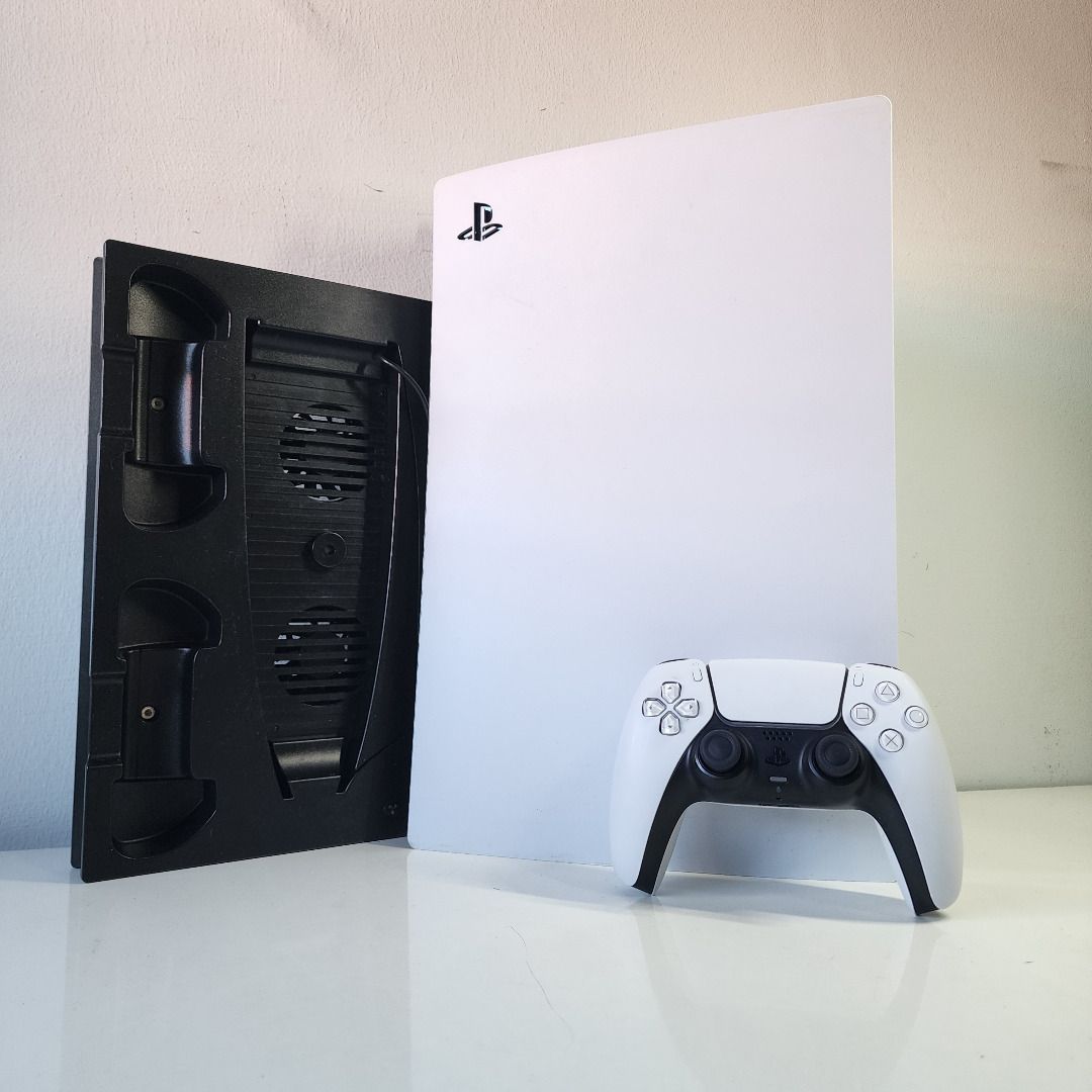 [BLACK MYTH WUKONG] Playstation 5 PS5 Digital Fat 1TB + Cooling Stand ...