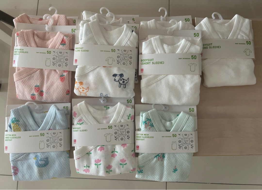 Brand new Uniqlo Assorted Baby Bodysuit Short and Long Sleeve, Men's ...