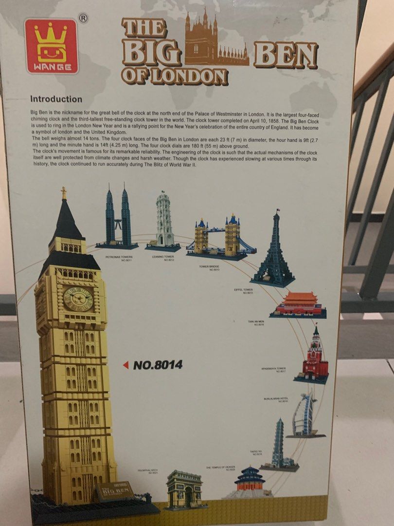Brick - The Big Ben Of London, Hobbies & Toys, Toys & Games on Carousell