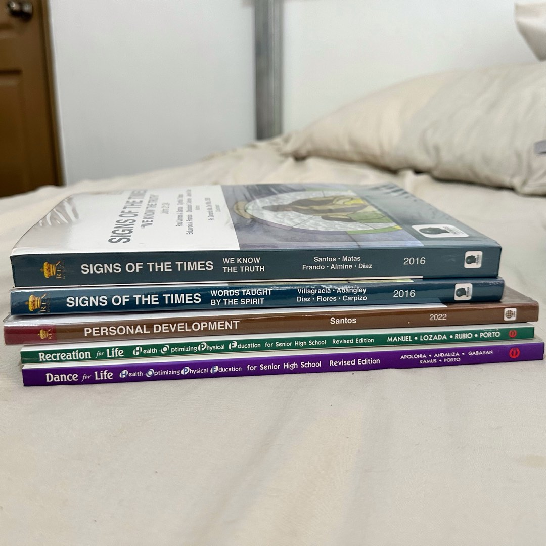 (BUNDLE 2) SHS books - Signs of The Times, Personal Development, PE ...