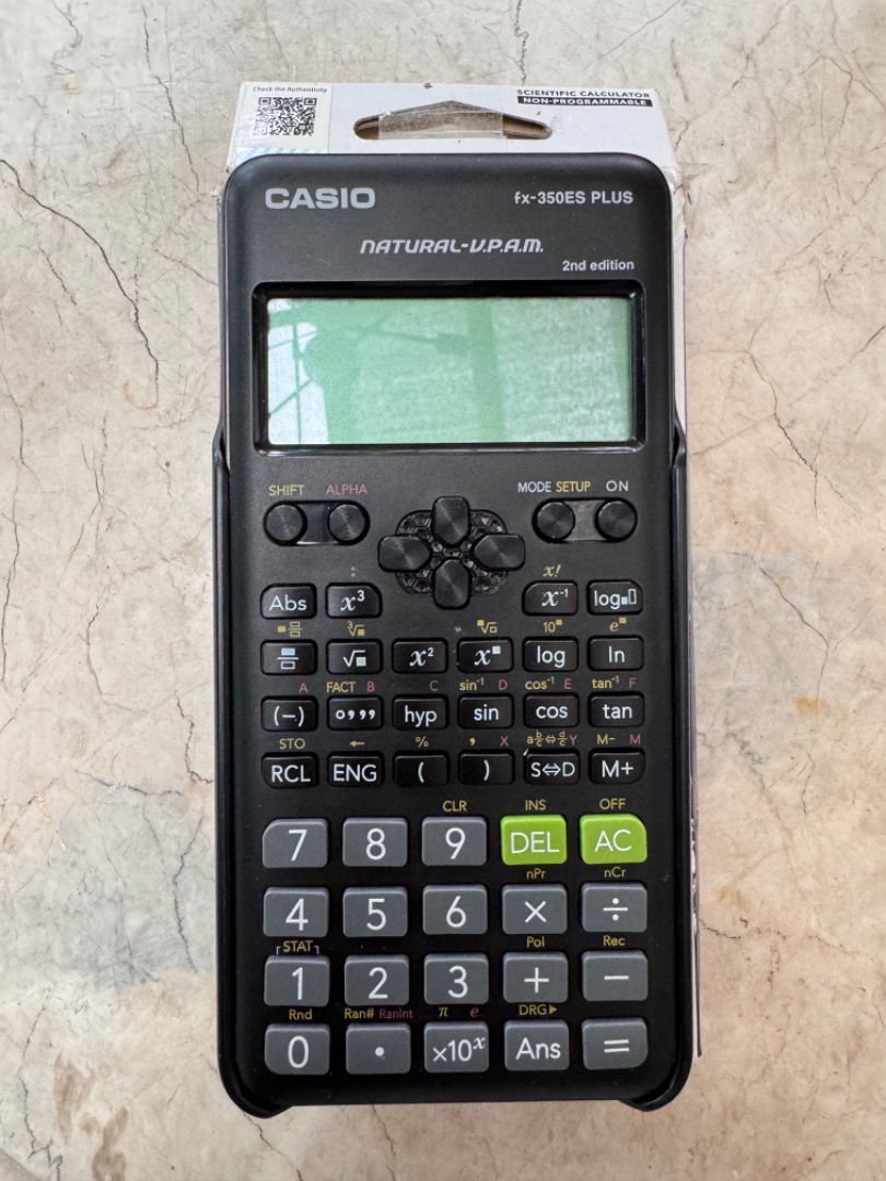 CASIO fx-350ES PLUS Calculator, Everything Else, Others on Carousell