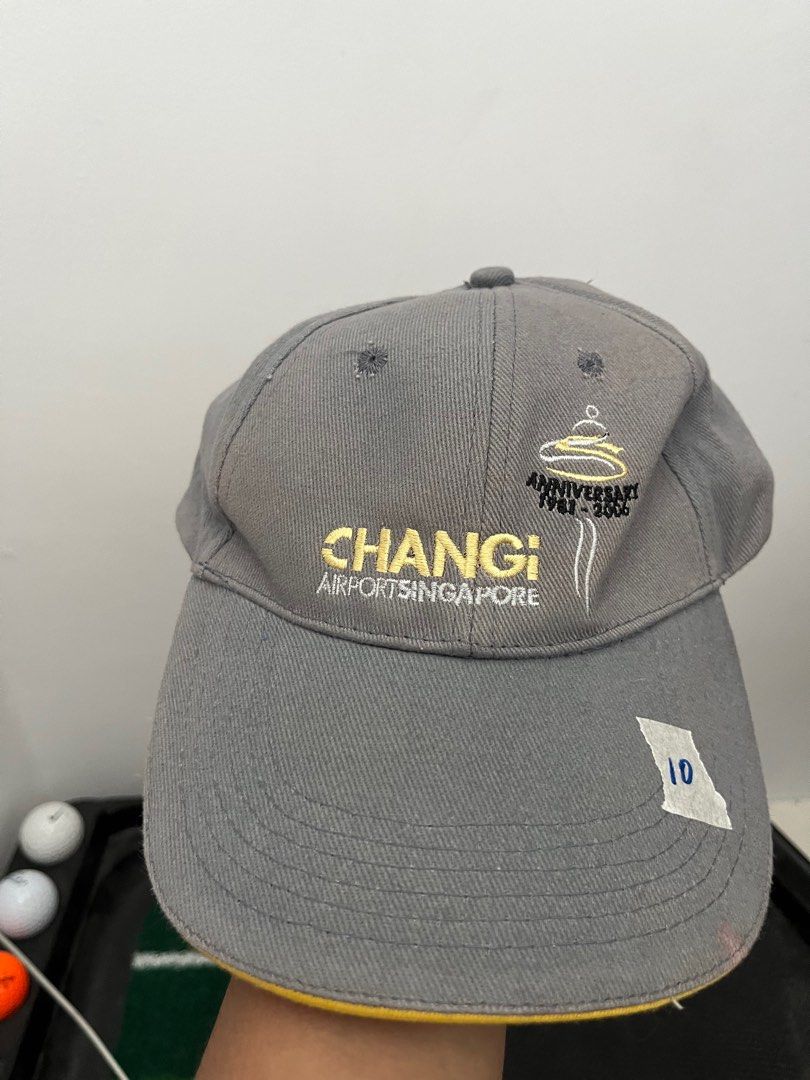 Changi airport Singapore anniversary cap, Men's Fashion, Watches ...