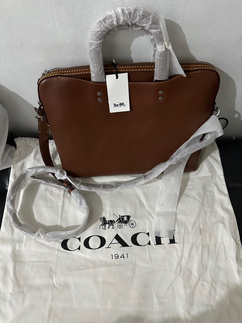 Coach Laptop Bag, Luxury, Bags & Wallets on Carousell