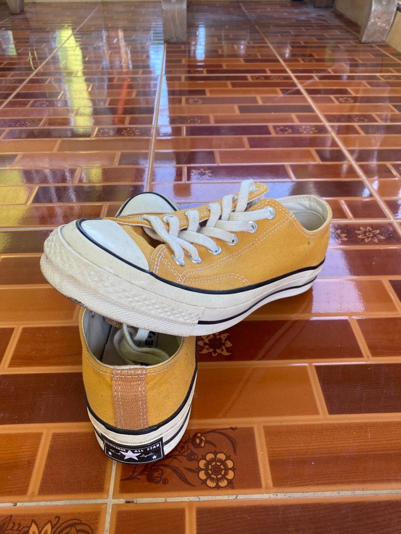 Converse ct70 yellow original, Men's Fashion, Footwear, Sneakers on Carousell