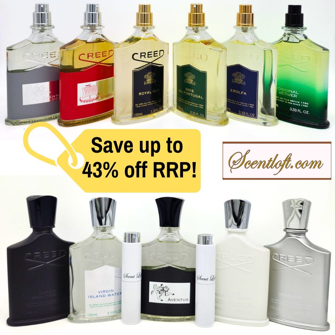 CREED Aventus/ Aventus Cologne / Silver Mountain Water / Virgin Island ...