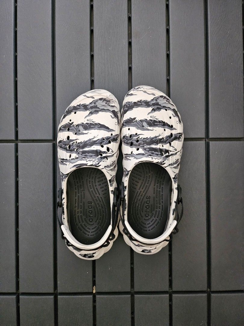 Crocs eco clogs, Men's Fashion, Footwear, Flipflops and Slides on Carousell