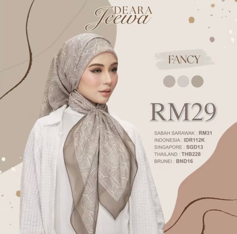Deara Jeewa in Fancy, Women's Fashion, Muslimah Fashion, Hijabs on ...