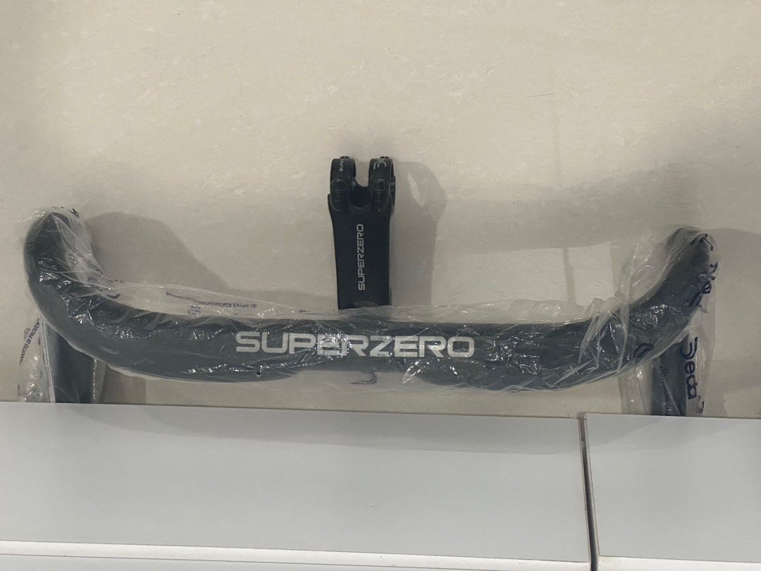 Deda Superzero Stem and Handlebar (Alloy), Sports Equipment, Bicycles & Parts, Bicycles on Carousell
