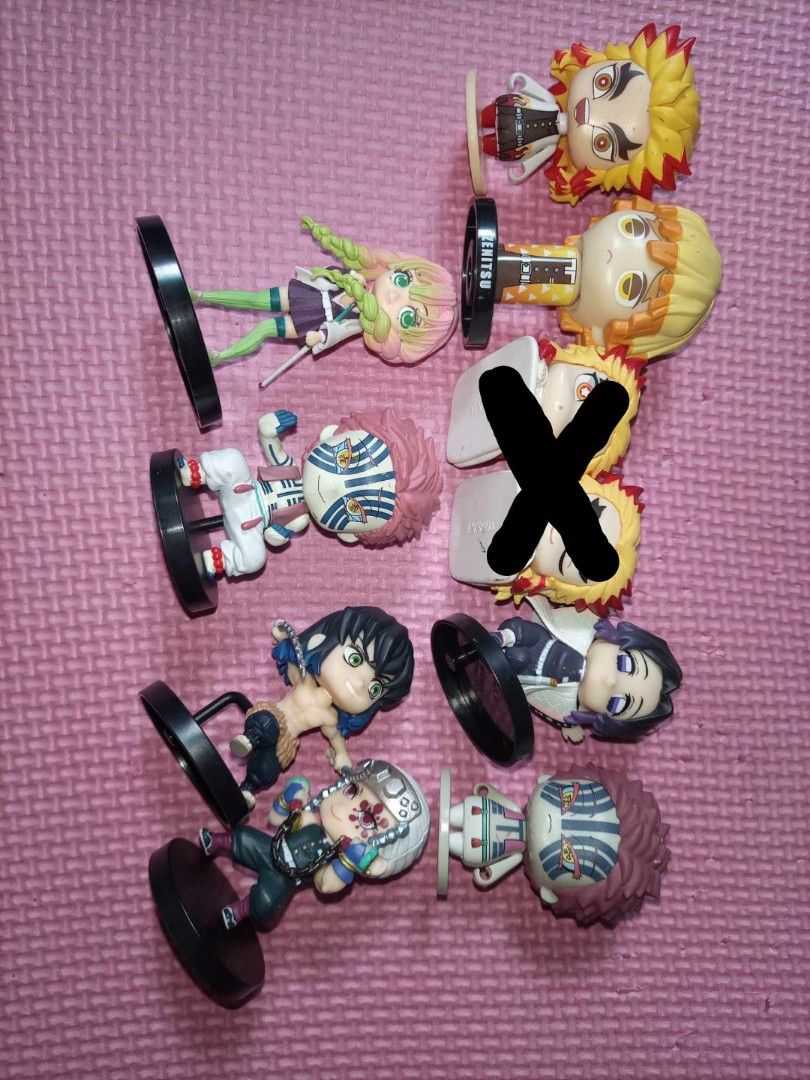 Demon slayer figure, Hobbies & Toys, Toys & Games on Carousell