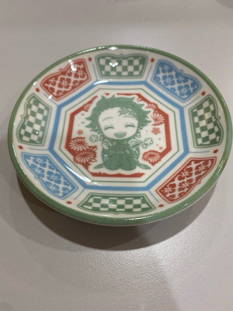 Demon slayer saucer plate, Furniture & Home Living, Kitchenware ...