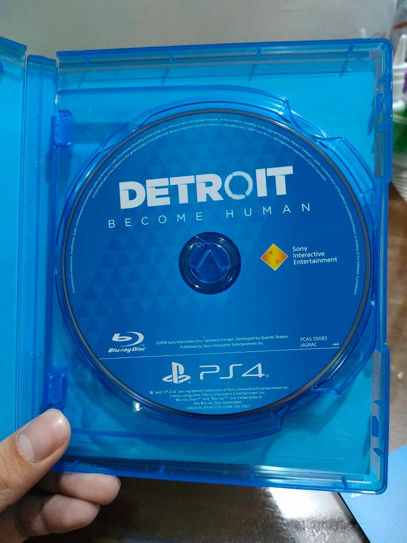 Detroit Become Human - PS4 CD, Video Gaming, Video Games, PlayStation ...