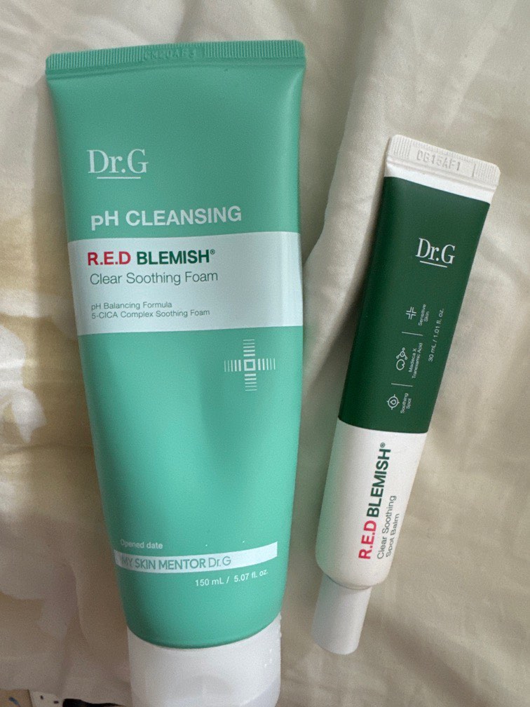 DR G CLEANSER AND SPOT TREATMENT DUO, Beauty & Personal Care, Face ...