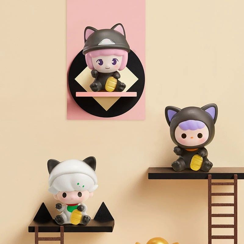 [EXCLUSIVE! BRAND NEW! POPMART] POPMART LUCKY CAT MINI POPBEAN SERIES ...