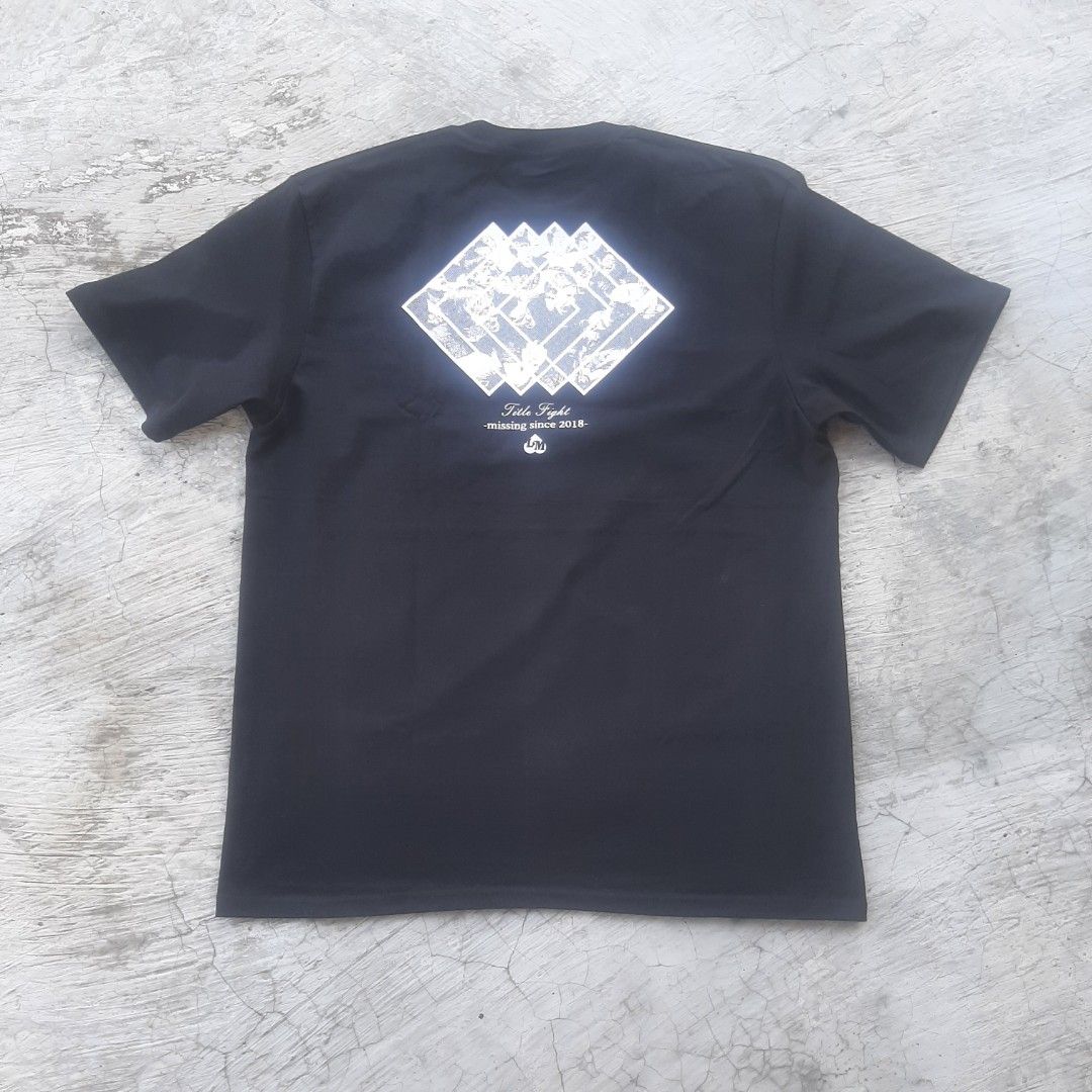 FANMADE/TRIBUTE MERCH TITLE FIGHT BY LOVERMAN, Fesyen Pria, Pakaian ...
