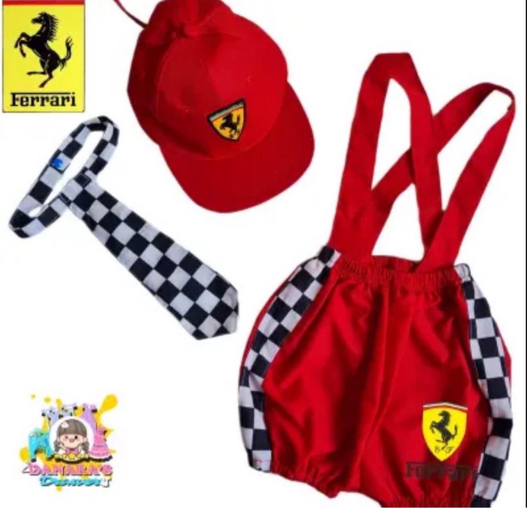 Ferrari Costume, Babies & Kids, Babies & Kids Fashion on Carousell