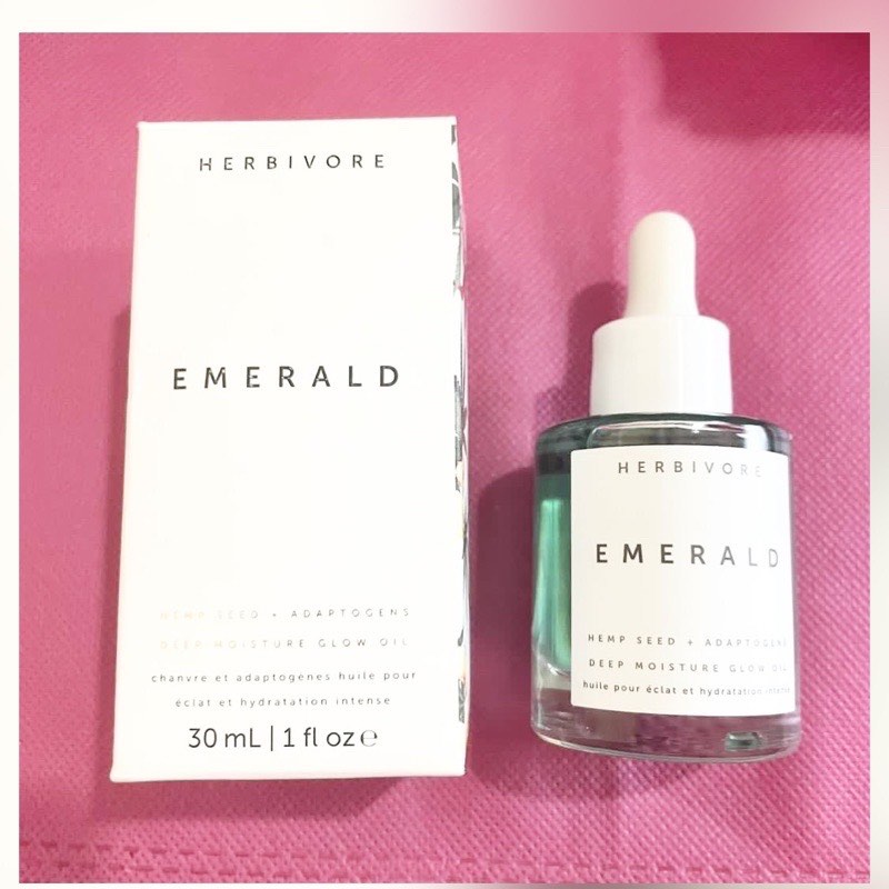 FULL SIZE Herbivore emerald adaptogen deep moisture glow oil, Beauty ...
