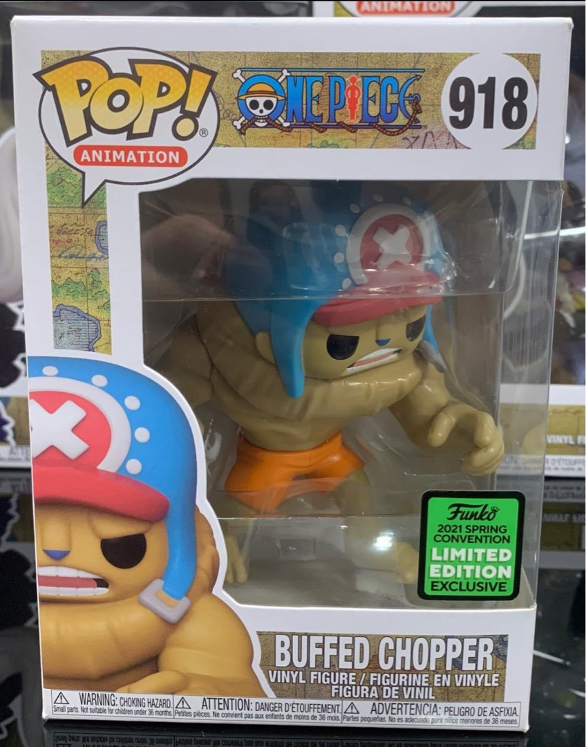 Funko pop one piece buffed chopper 918 spring convention exclusive ...