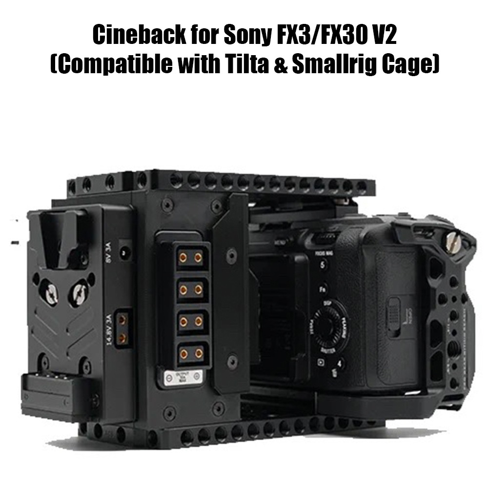 (Ready Stock) Fusionrig Cineback Extender for Sony FX3/FX30 Cinema Line ...