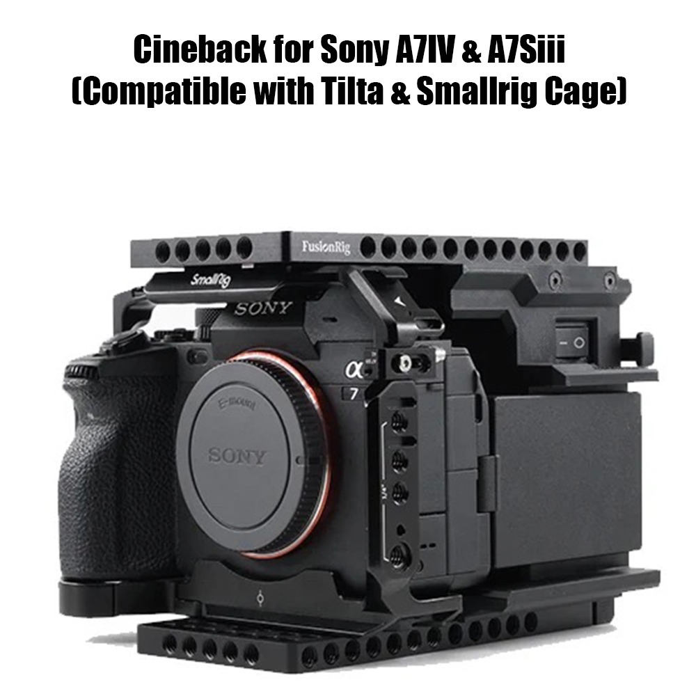 (Ready Stock) Fusionrig Cineback Extender for Sony A7IV / A7SIII ...
