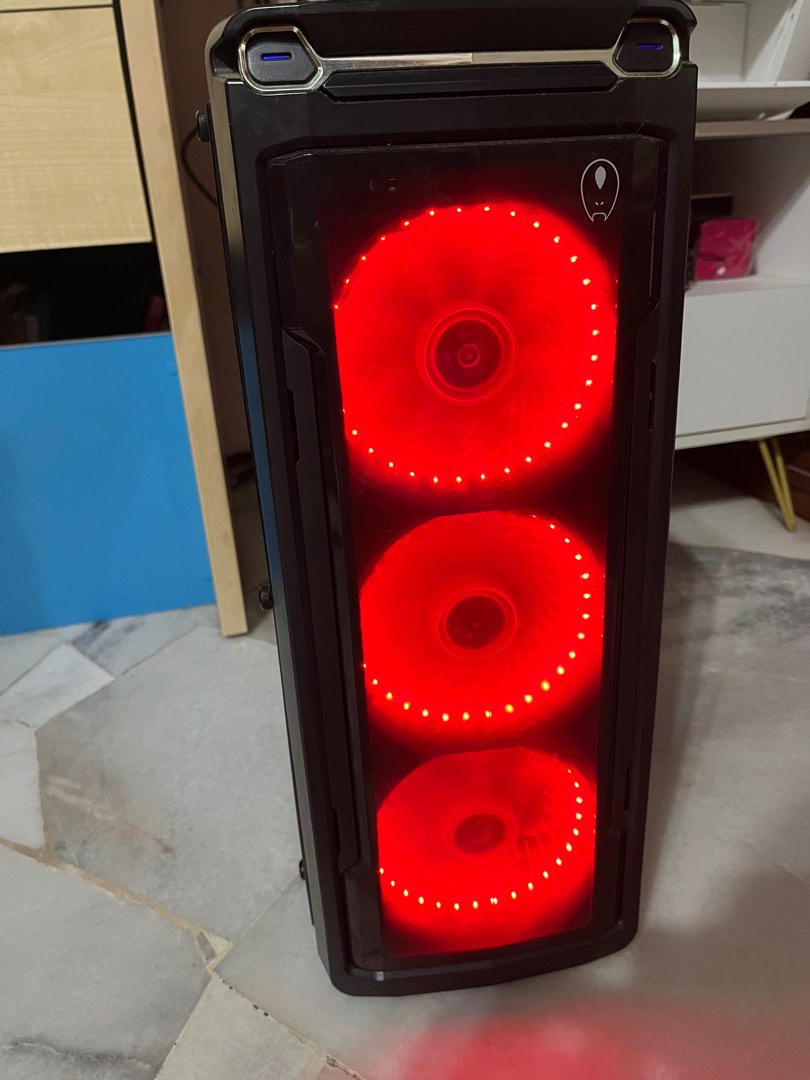 Gaming Freak Computer Case Red Light Fan, Computers & Tech, Parts ...