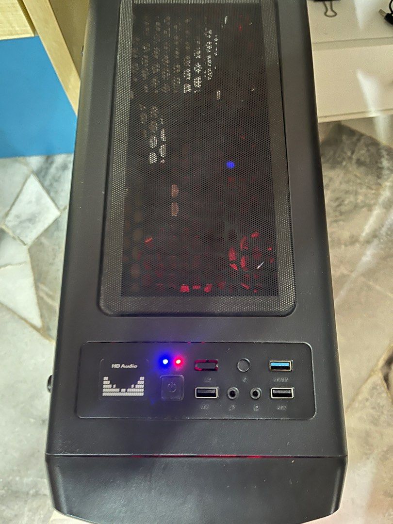 Gaming Freak Case Red Light Fan, Computers & Tech, Parts & Accessories ...