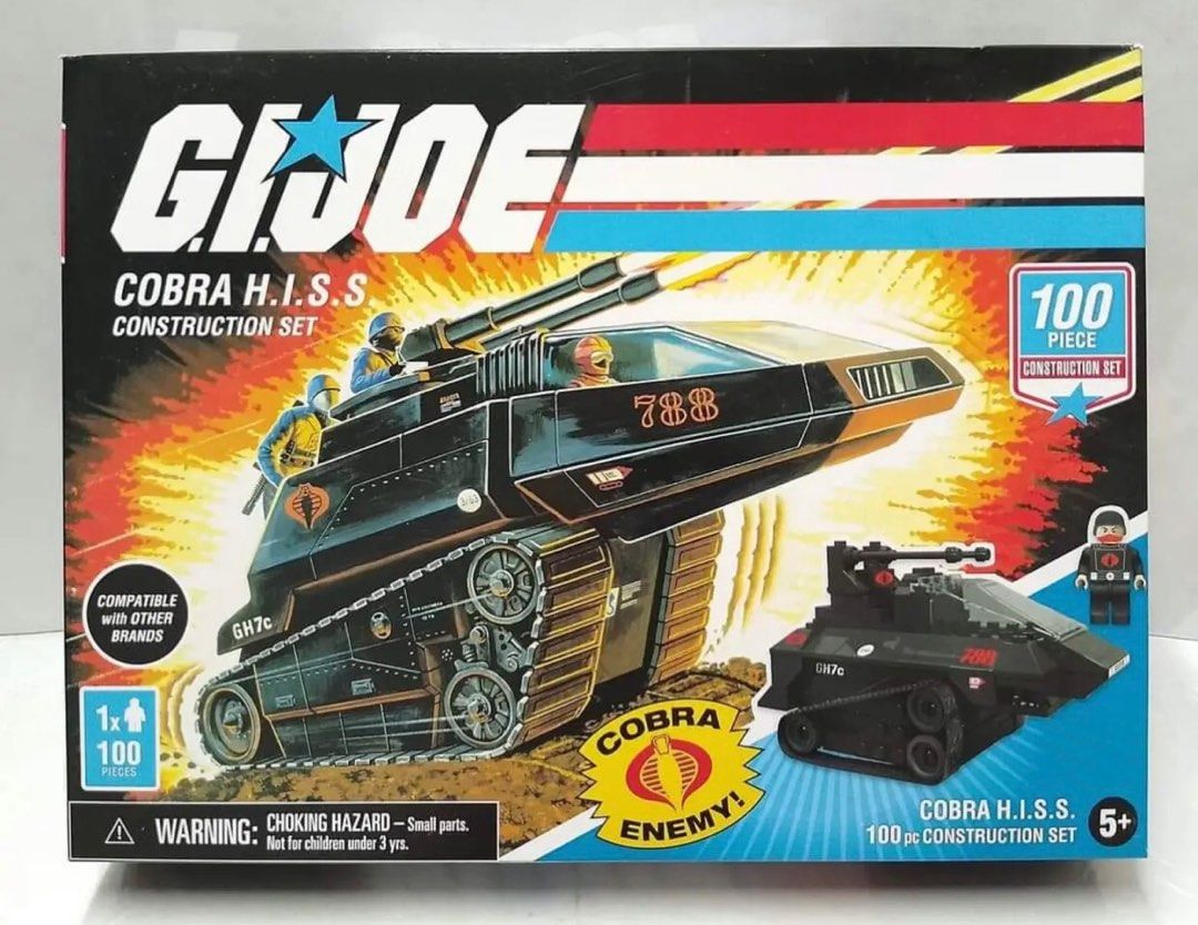 GI JOE 100 PCS CONSTRUCTION SET, Hobbies & Toys, Toys & Games on Carousell