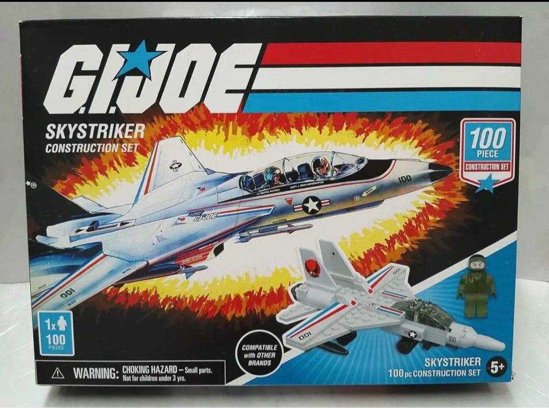 GI JOE 100 PCS CONSTRUCTION SET, Hobbies & Toys, Toys & Games on Carousell