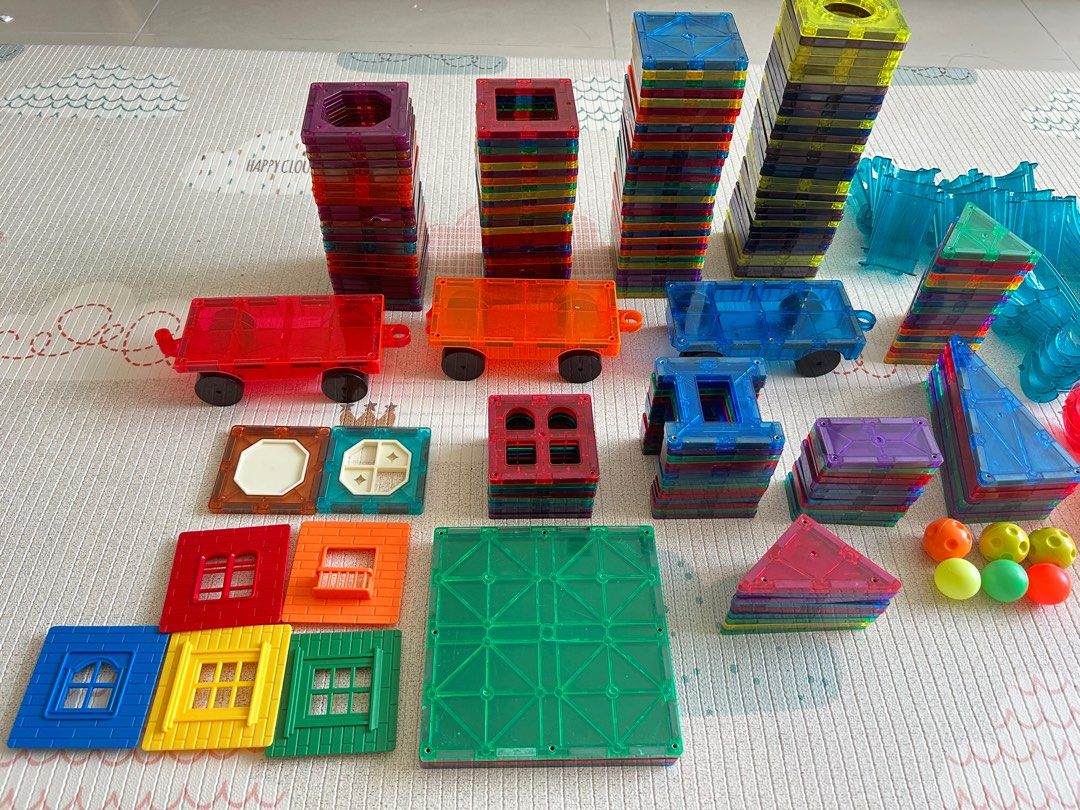 Giromag Colored Window Magnetic Sheet Transparent Construction Magnetic ...