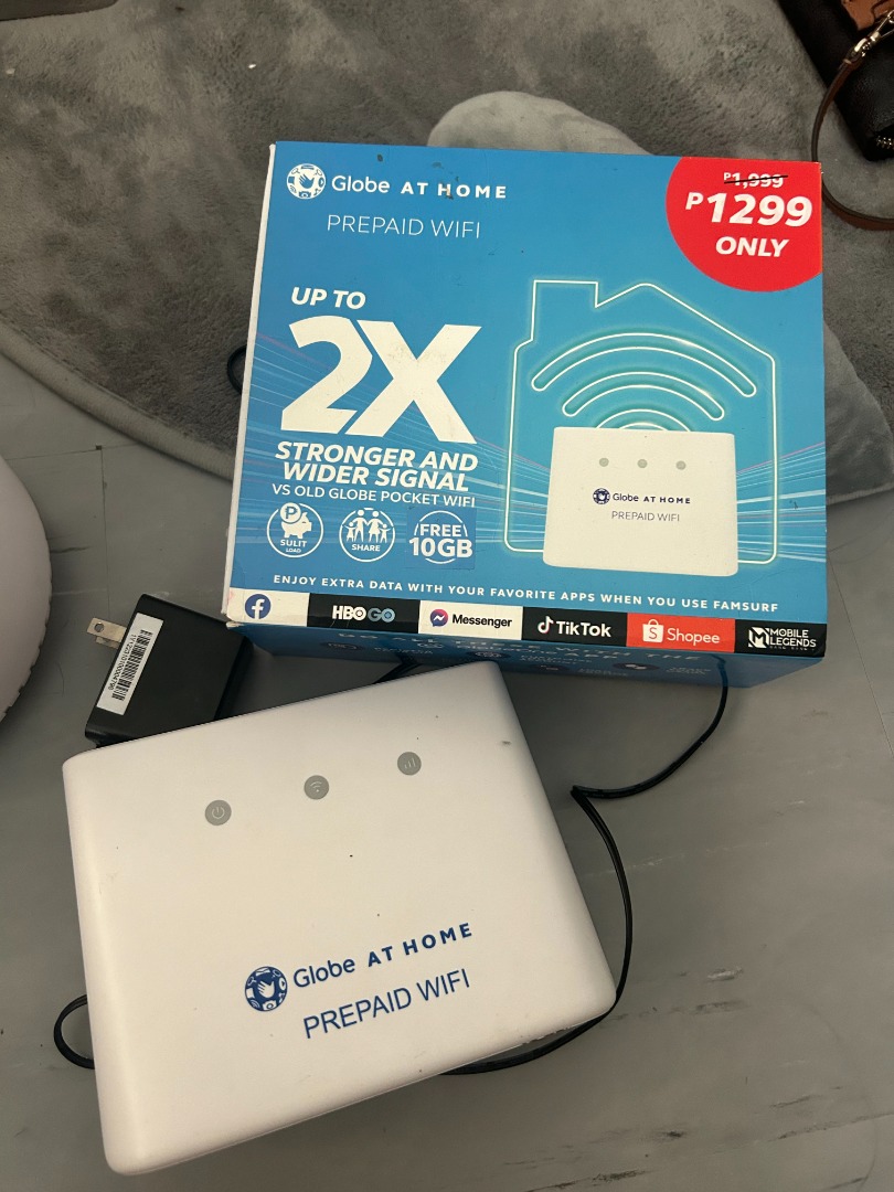 Globe At Home Prepaid WIFI with SIM, Computers & Tech, Parts ...