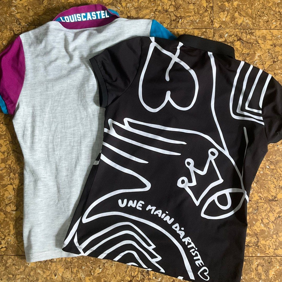 Golf bundle tops Louis Castel golf top polo shirt and JC Castelbajac ...