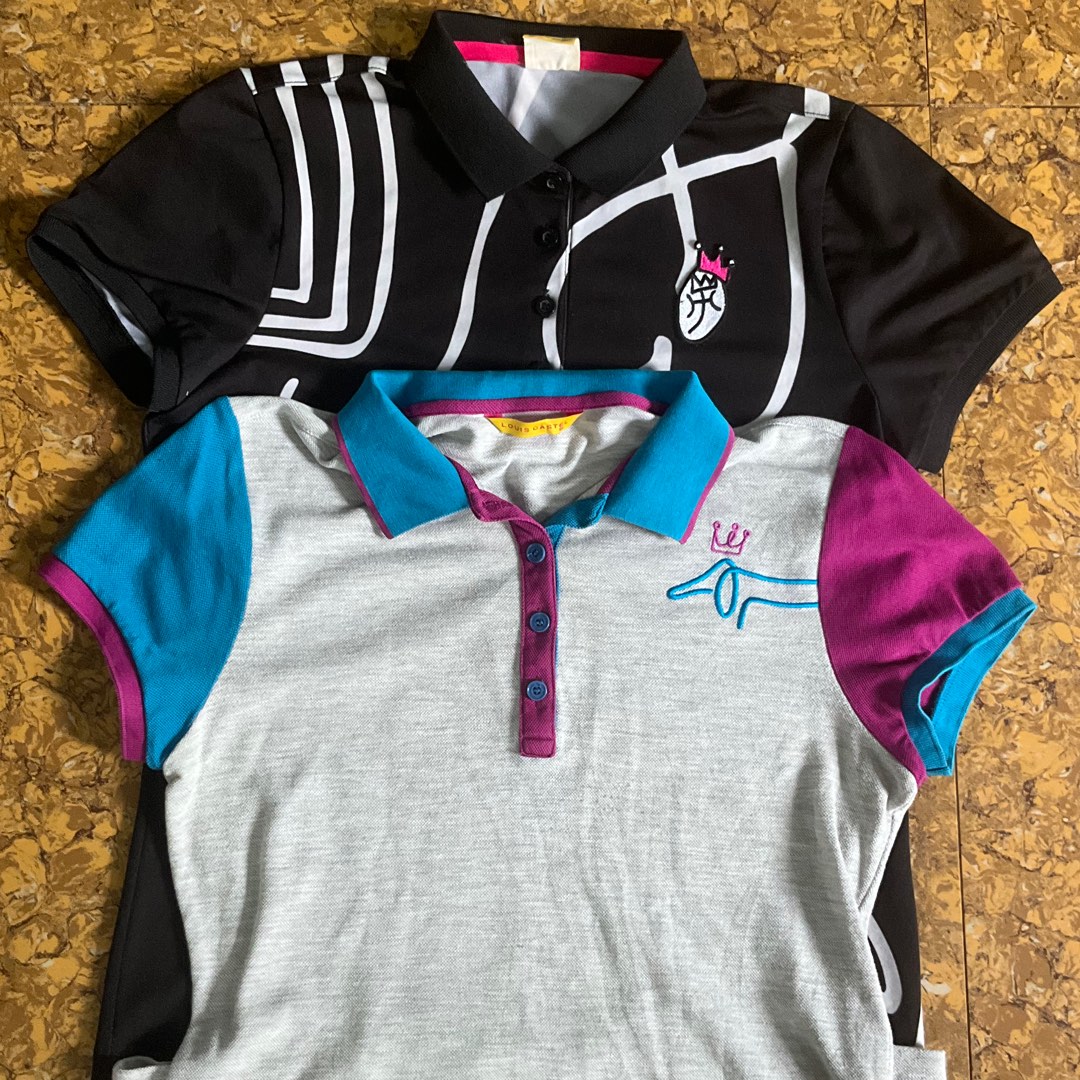 Golf top bundle Louis Castel golf top polo shirt and JC Castelbajac ...