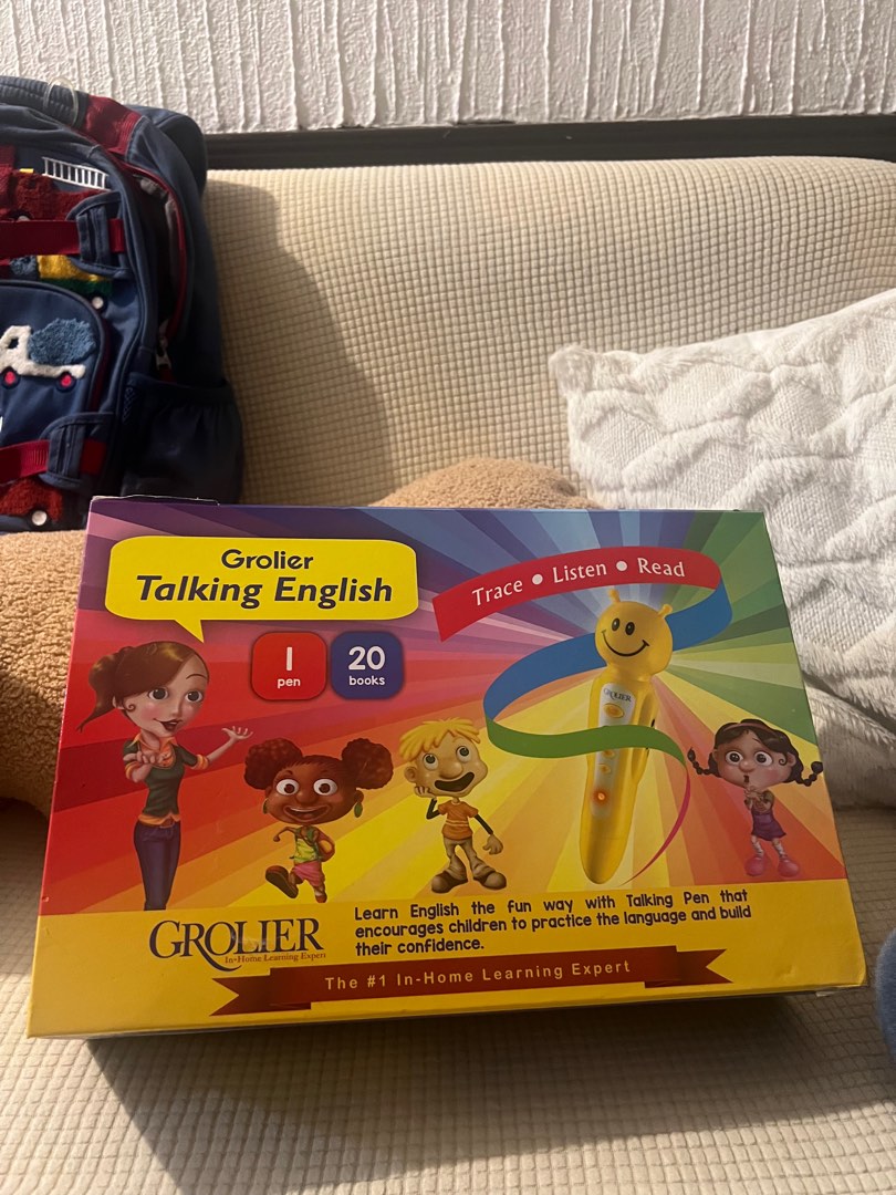 Grolier talking english book for toddlers, Hobbies & Toys, Books ...