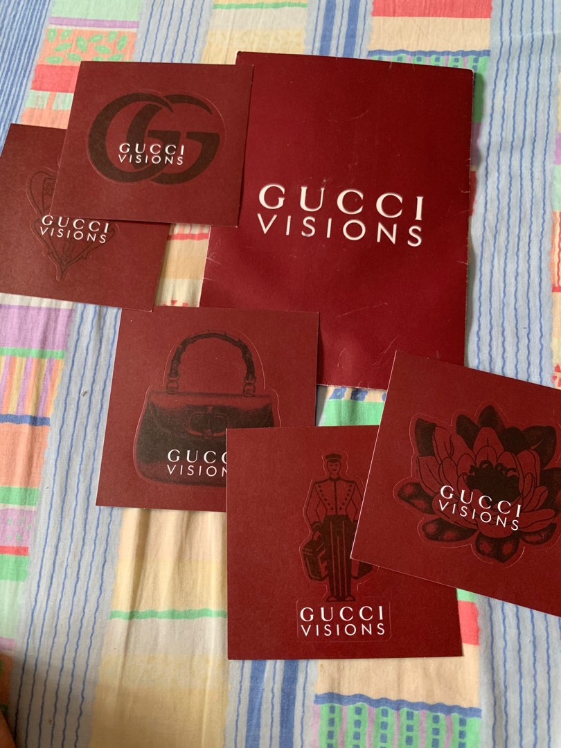 Gucci Sticker Pack, Hobbies & Toys, Stationery & Craft, Art & Prints on ...