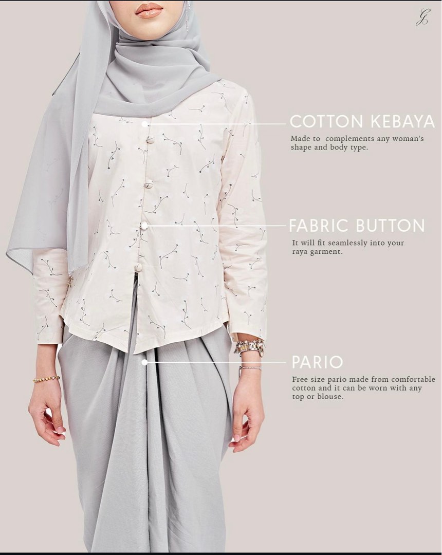 Guzelkl saimah kurung, Women's Fashion, Muslimah Fashion, Baju Kurung ...