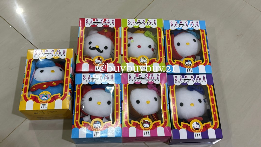 HELLO KITTY CIRCUS OF LIFE SET, Hobbies & Toys, Toys & Games on Carousell