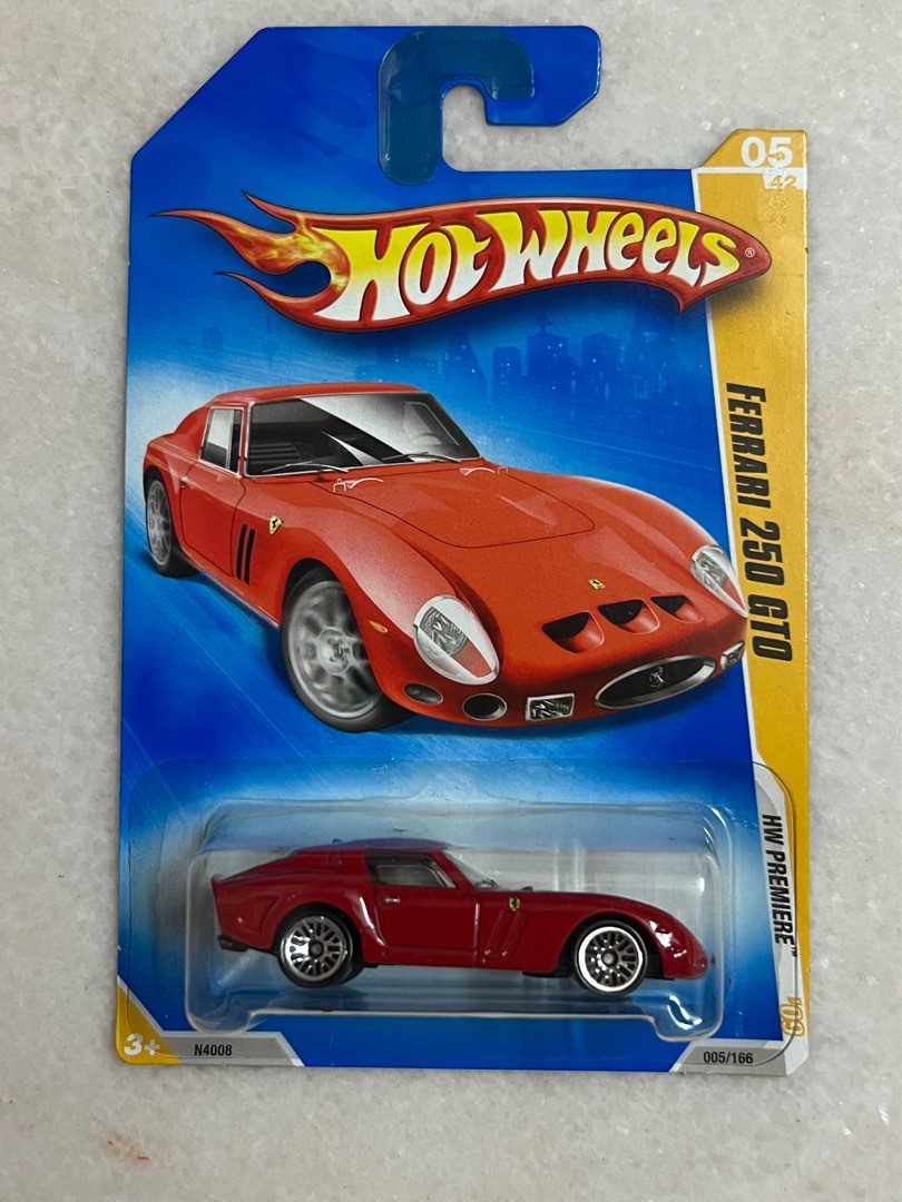HOTWHEELS - Ferarri 250 GTO, Hobbies & Toys, Toys & Games on Carousell
