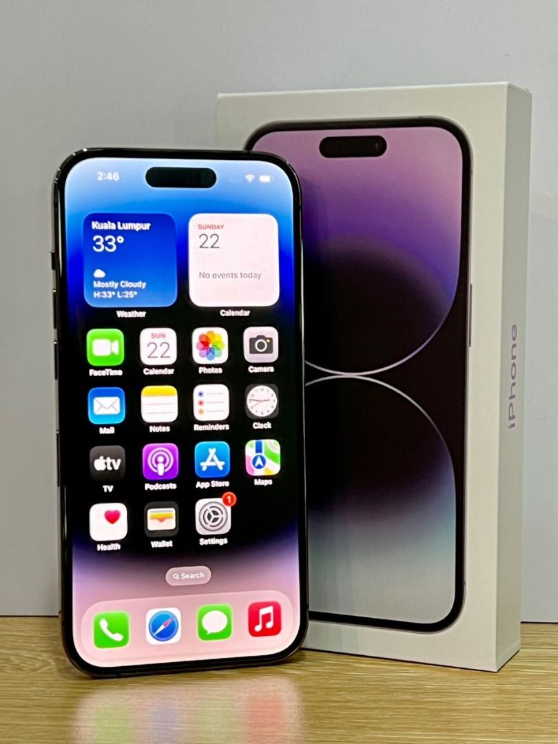 iPhone 14 Pro Deep Purple 256GB, Mobile Phones & Gadgets, Mobile Phones, iPhone, iPhone 14 ...