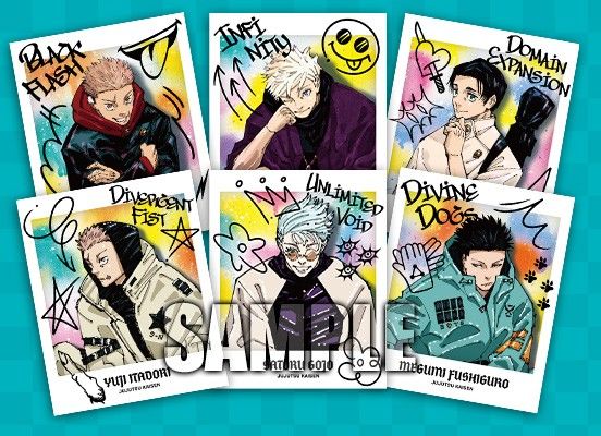 Jujutsu kaisen jjk jump giga summer 2024 mag - gojo yuji yuta - acrylic ...