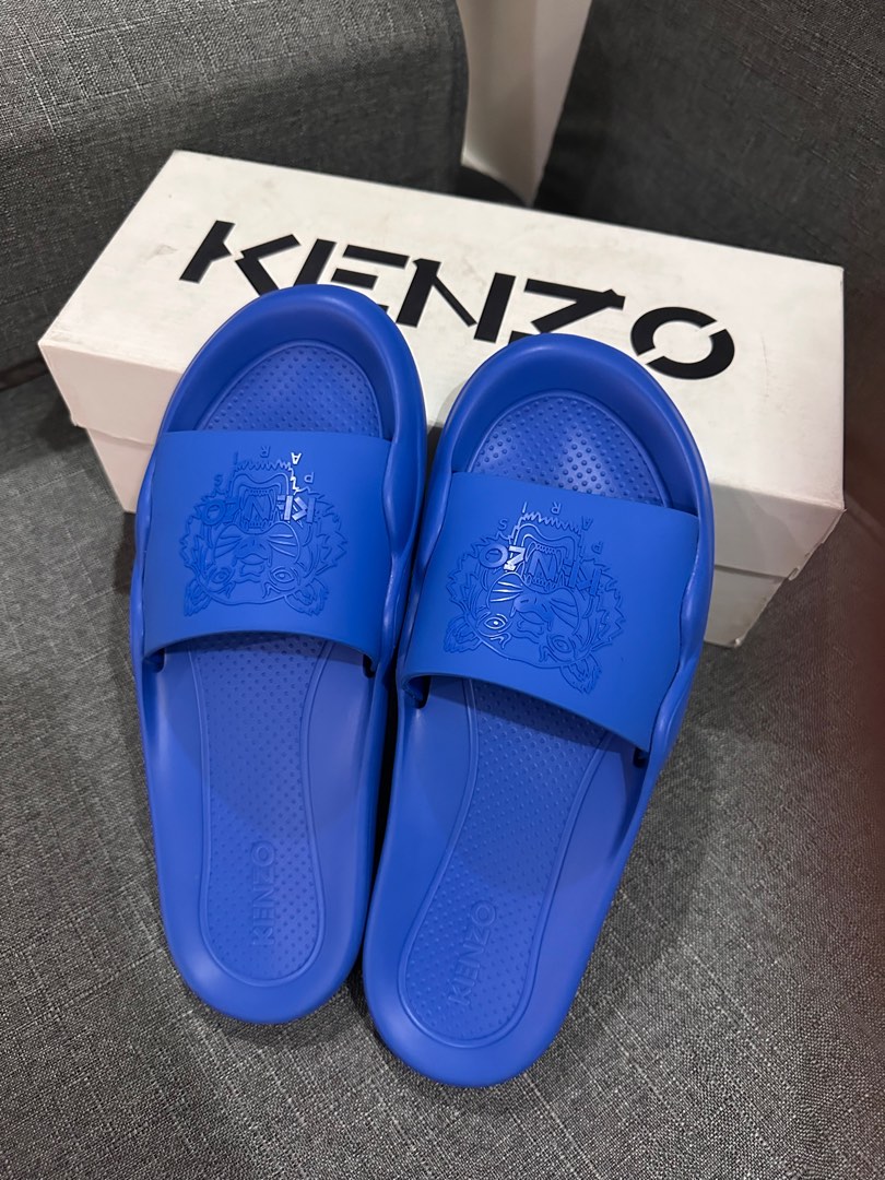 Kenzo Slides, Men's Fashion, Footwear, Slippers & Slides on Carousell