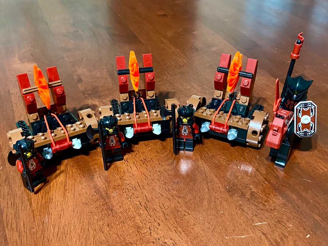 LEGO 8873 fireball catapult (3x), Hobbies & Toys, Toys & Games on Carousell