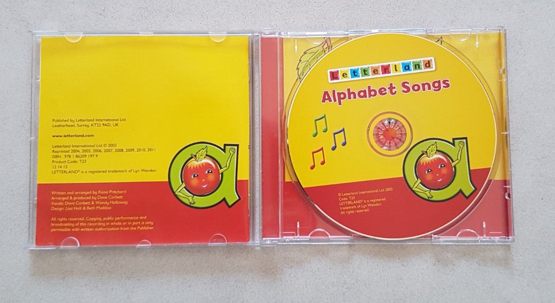 Letterland alphabet songs cd, Hobbies & Toys, Music & Media, CDs & DVDs ...