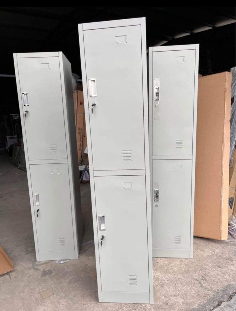 Locker 2 pintu siap pasang pekerja, Furniture & Home Living, Furniture ...