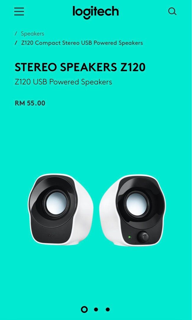 Logitech Z210 Stereo Speakers, Audio, Soundbars, Speakers & Amplifiers ...