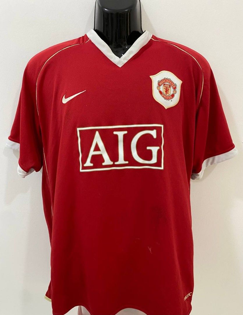 Manchester United Home jersey 2006/07 nike, Sports Equipment, Sports ...