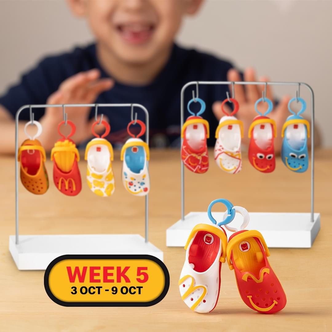 McDonald's Happy Meal Crocs Clip Toy McNUGGETS CROCS TOY September 2024, Hobbies & Toys, Toys ...