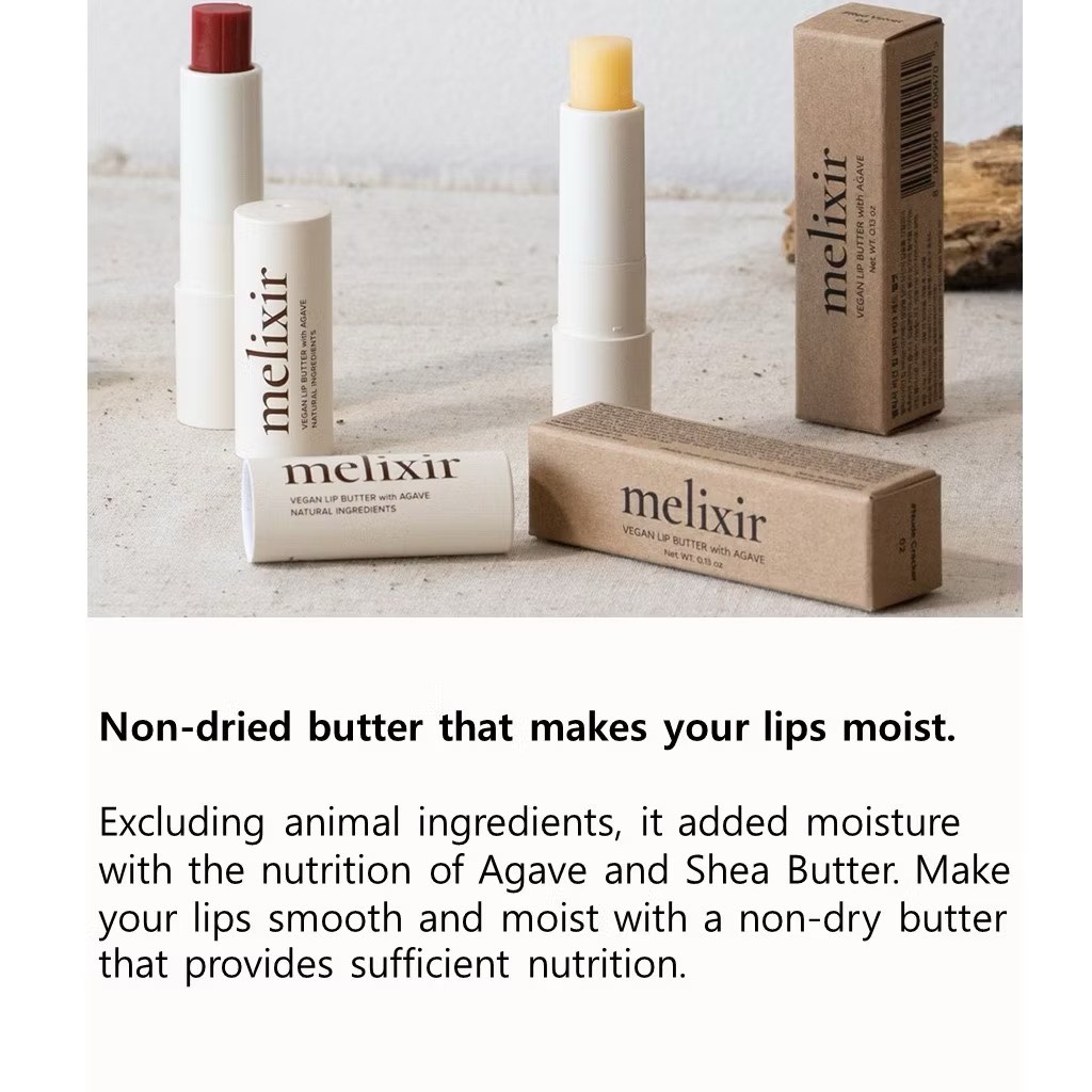 Melixir Vegan Lip Butter Balm, Beauty & Personal Care, Face, Makeup on ...