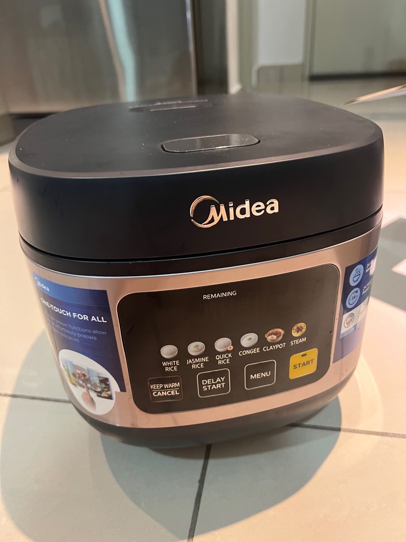 Midea digital rice cooker (brand new), TV & Home Appliances, Kitchen ...