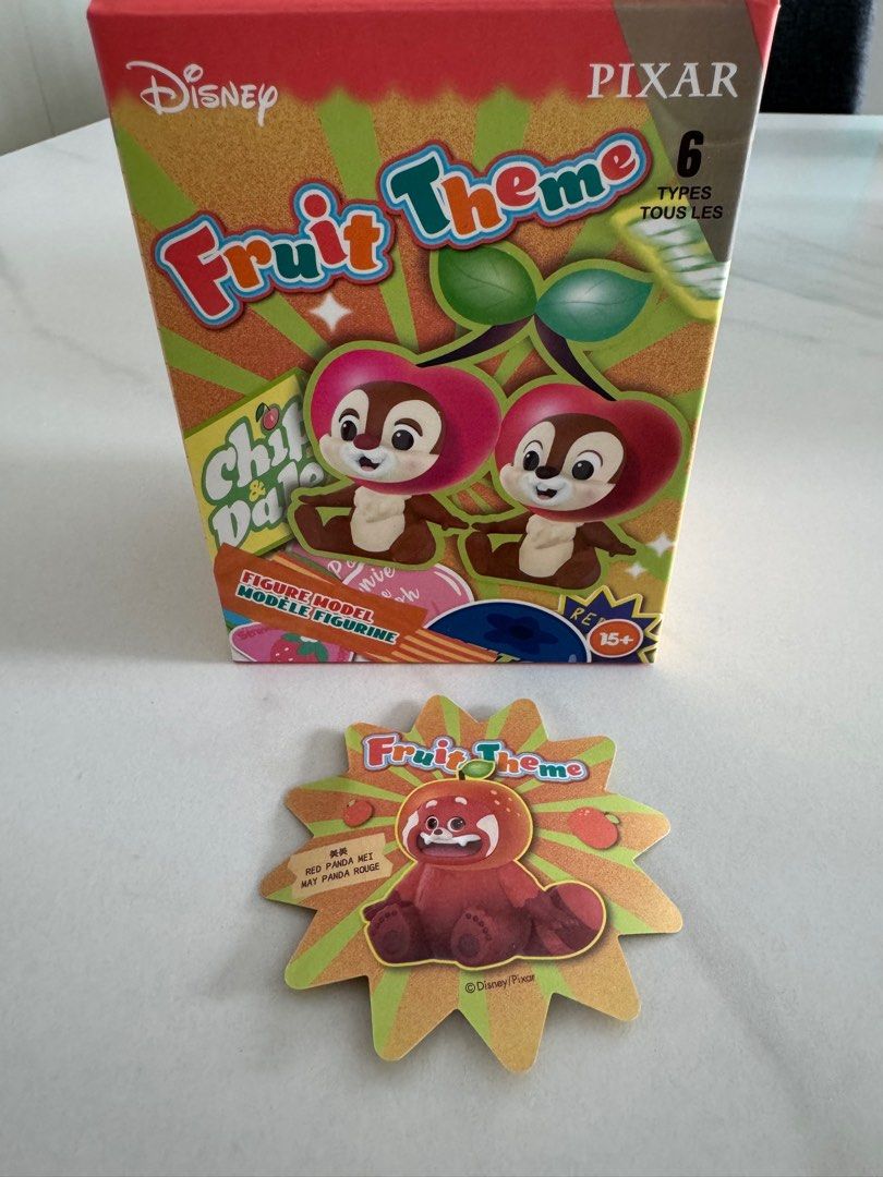 Miniso Blind Box || Disney Fruit Theme || Giant Red Panda, Hobbies ...