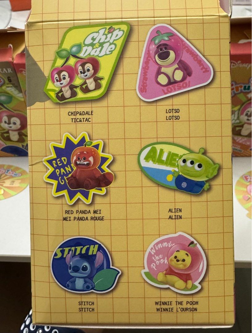 Miniso Blind Box || Disney Fruit Theme || Giant Red Panda, Hobbies ...